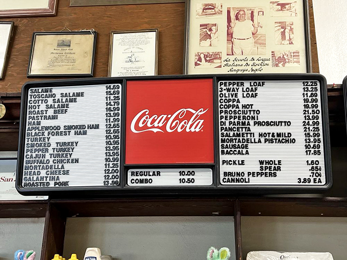 The menu at Ally's reads like a love letter to American classics. Each laminated page promises a different path to happiness.