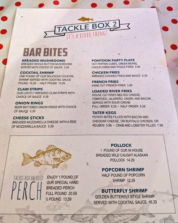 The menu reads like a love letter to the sea &ndash; each item a potential new obsession waiting to be discovered.