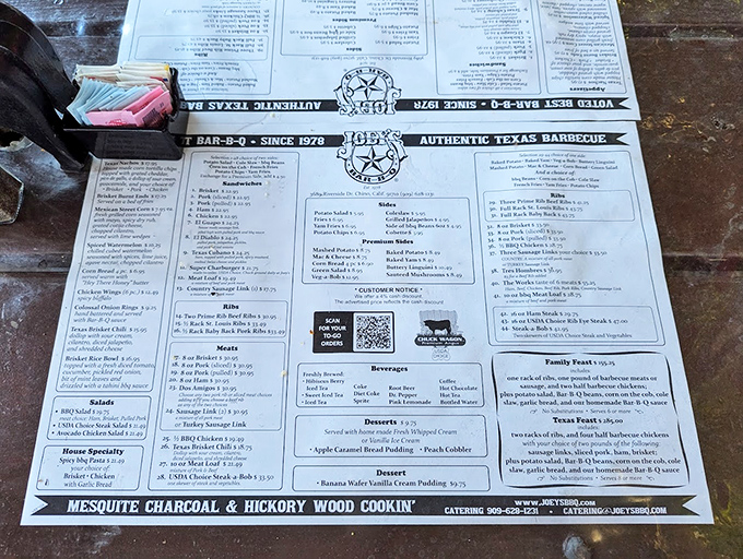 Family-style carry-out menu promises hearty portions that'll make your grandmother proud of your appetite.