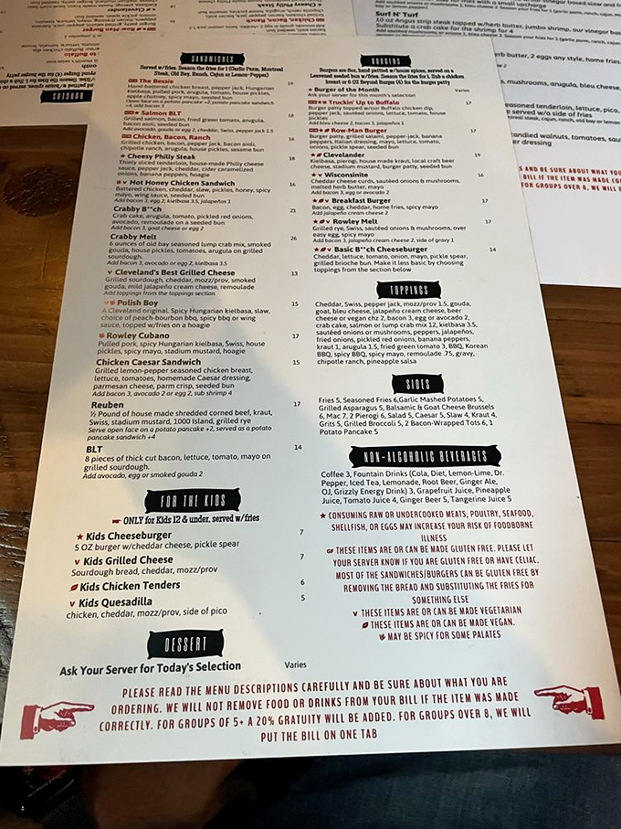 This menu reads like poetry to anyone who believes simplicity is the ultimate sophistication.