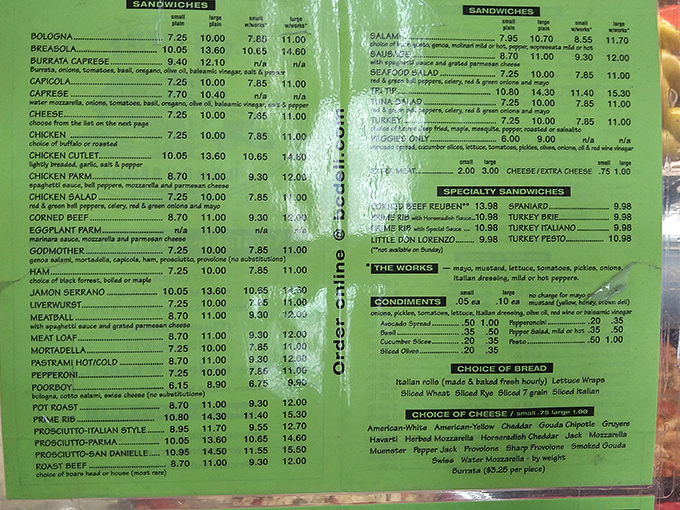 The menu board &ndash; a document more carefully studied in LA than most Hollywood scripts. Choose wisely, friends.