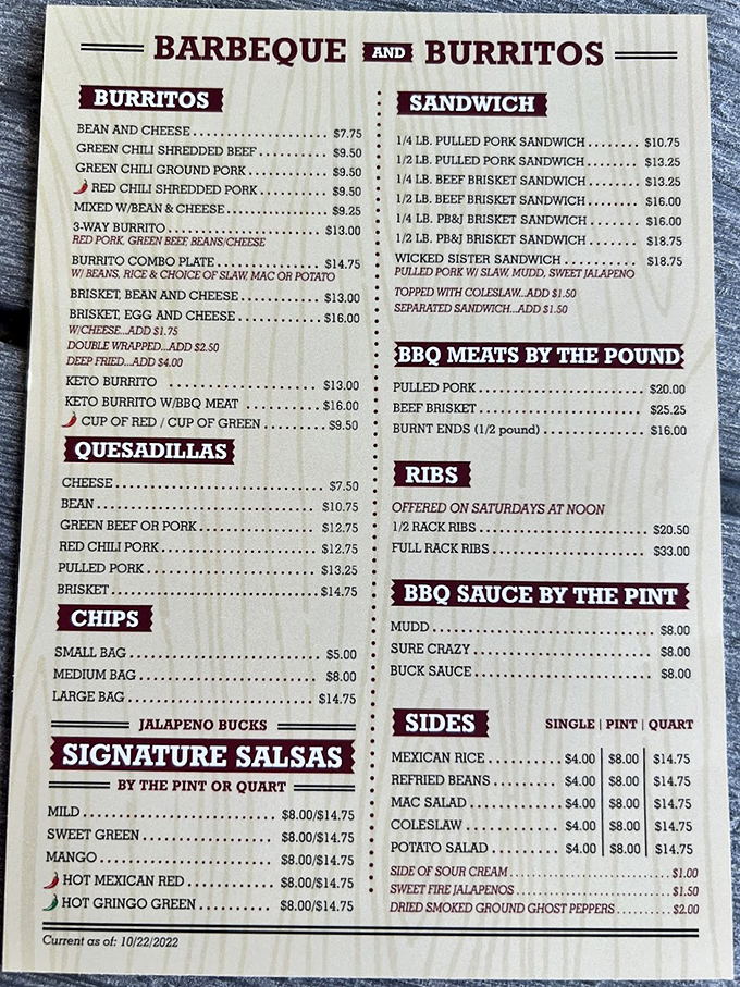 A menu that reads like a love letter to carnivores. Decision paralysis has never been so delicious.