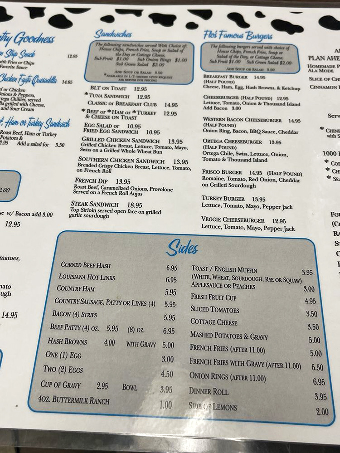 A menu that reads like a love letter to American classics. No foam, no deconstructed anything&mdash;just honest food that delivers on every promise.