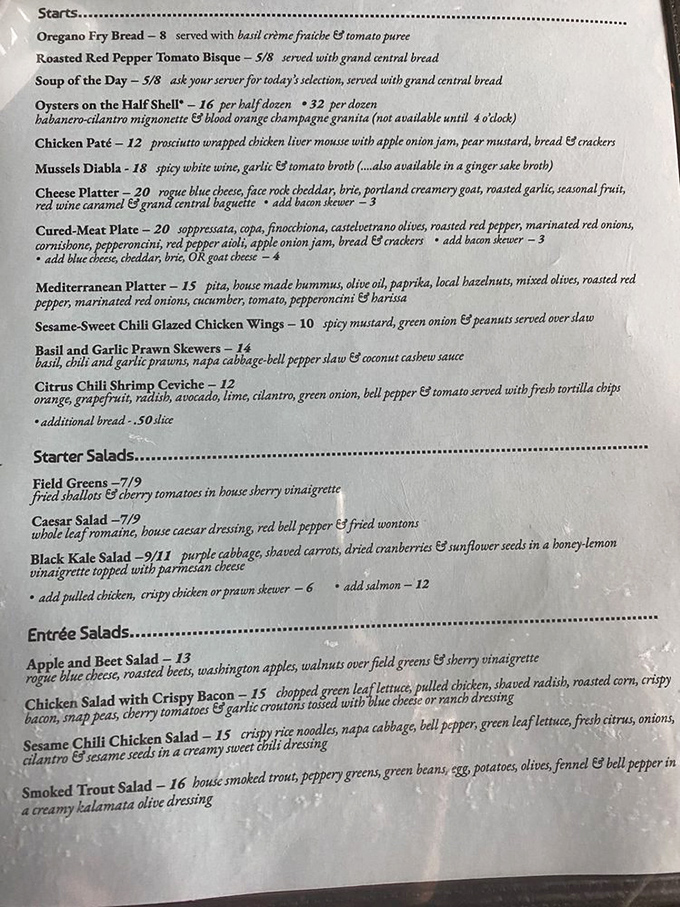 A menu that reads like a love letter to flavor&mdash;each description promising a different kind of happiness.