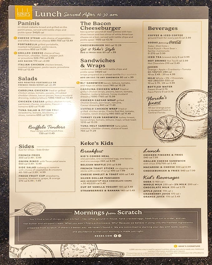 The menu board&mdash;a treasure map where X marks the spot for apple pie nirvana and every option sounds better than the last.