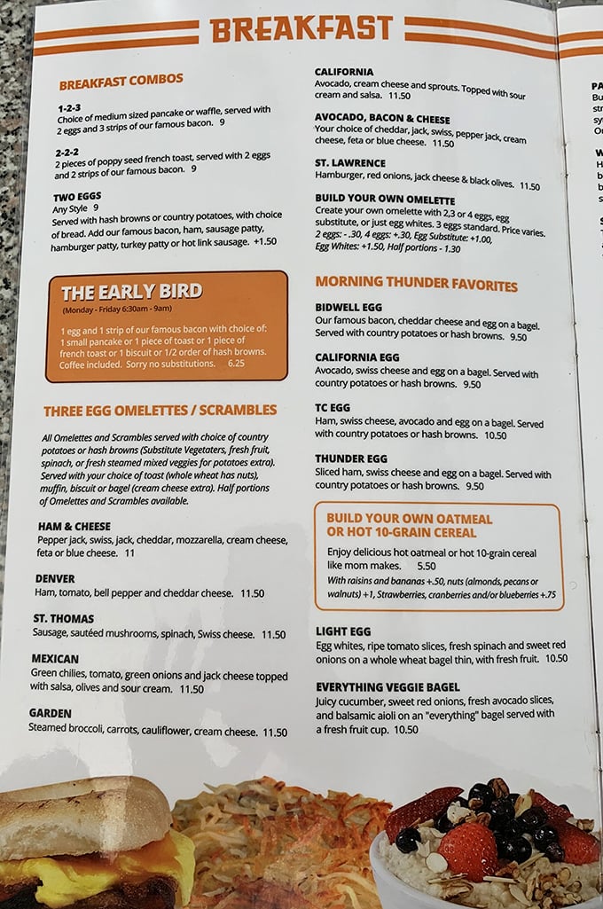 The menu reads like a love letter to breakfast classics, with combos that promise to vanquish even the mightiest morning hunger.