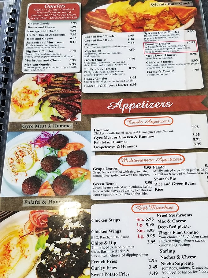 A menu that can't decide between being American or Mediterranean&mdash;and thank goodness for that delicious identity crisis!