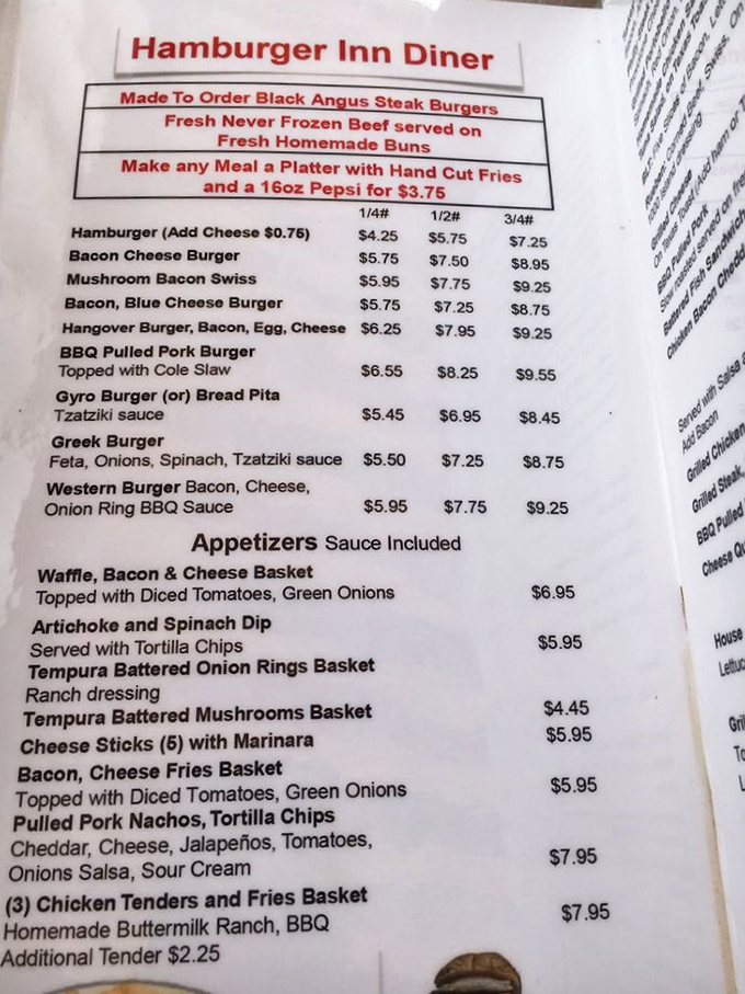 A menu that doesn't mince words &ndash; just meat. Each description reads like a love letter to carnivores and seafood enthusiasts alike.