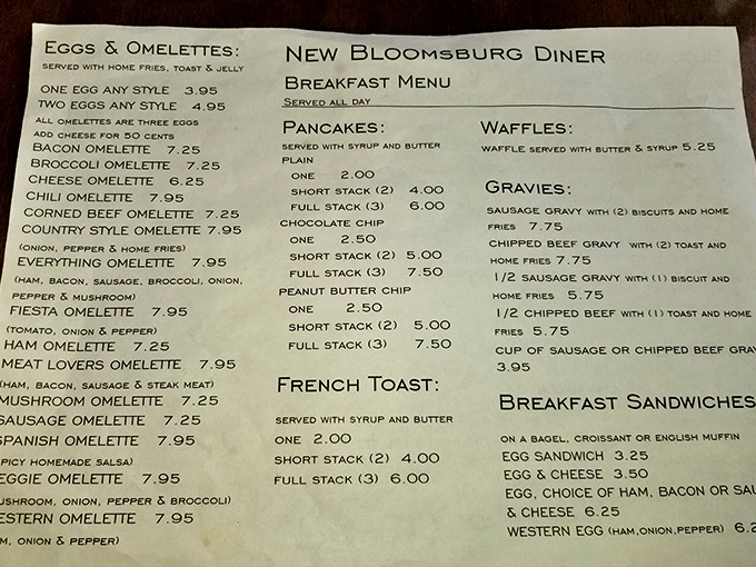 A menu that doesn't need fancy fonts or pretentious descriptions&mdash;just honest food at honest prices. The hardest decision you'll make all day.
