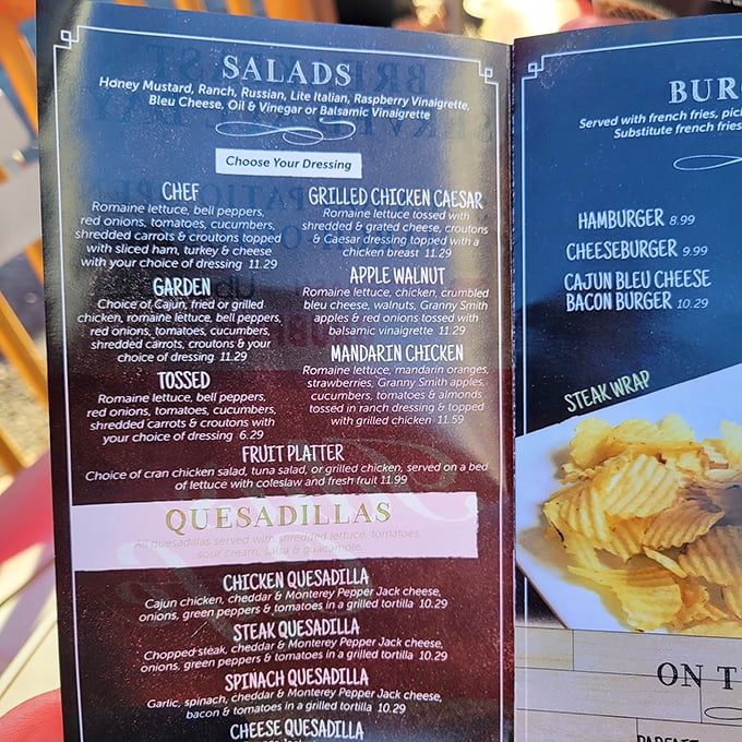 Decisions, decisions! The menu showcases Hungarian-American classics from the famous hot dogs to chicken paprikash that would make your grandmother weep with joy.