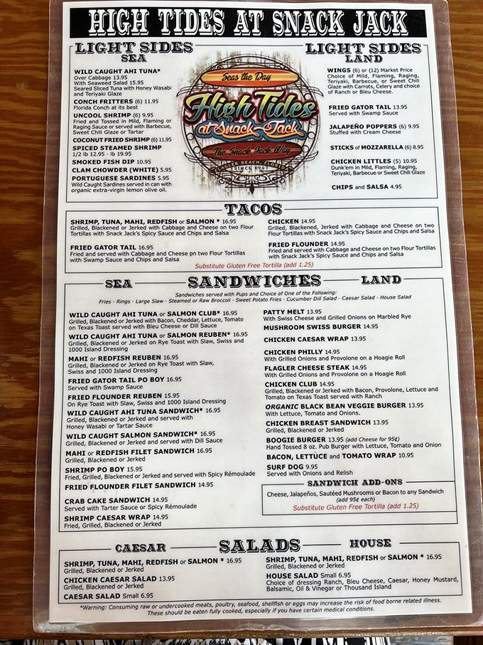 The menu reads like a love letter to seafood lovers &ndash; straightforward options that let the ocean's bounty shine without pretension or fuss.