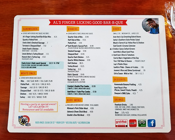 This menu isn't just a list of food &ndash; it's a roadmap to happiness. Study it carefully, though the correct answer is usually "one of everything."