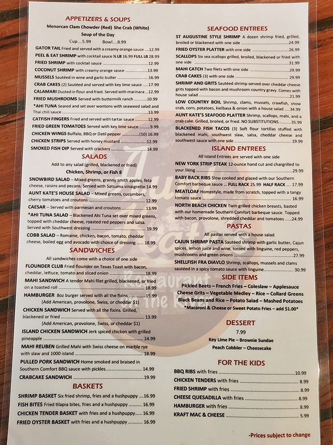 Pull up a chair&mdash;this menu reads like a love letter to Southern comfort with a seaside twist.