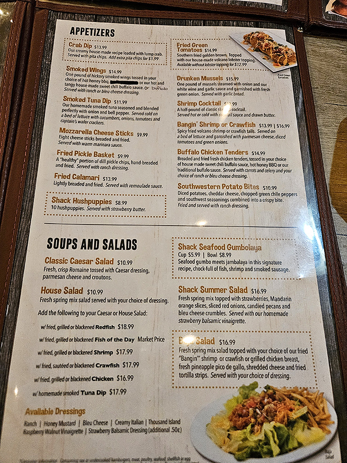 A menu that reads like a love letter to the Gulf &ndash; where deciding what not to order becomes the real challenge.