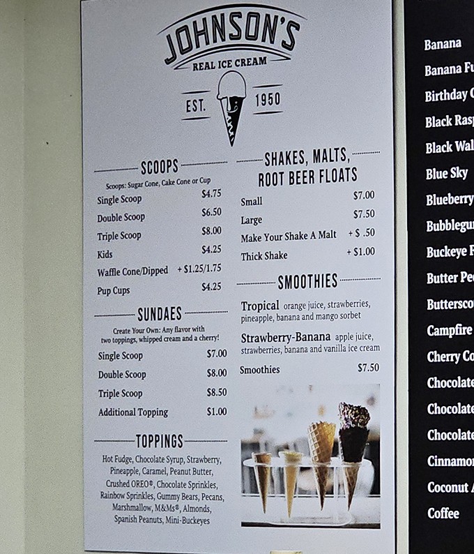 The menu board&mdash;a roadmap to happiness where every road leads to deliciousness. Study it like you're cramming for the most delicious exam ever.