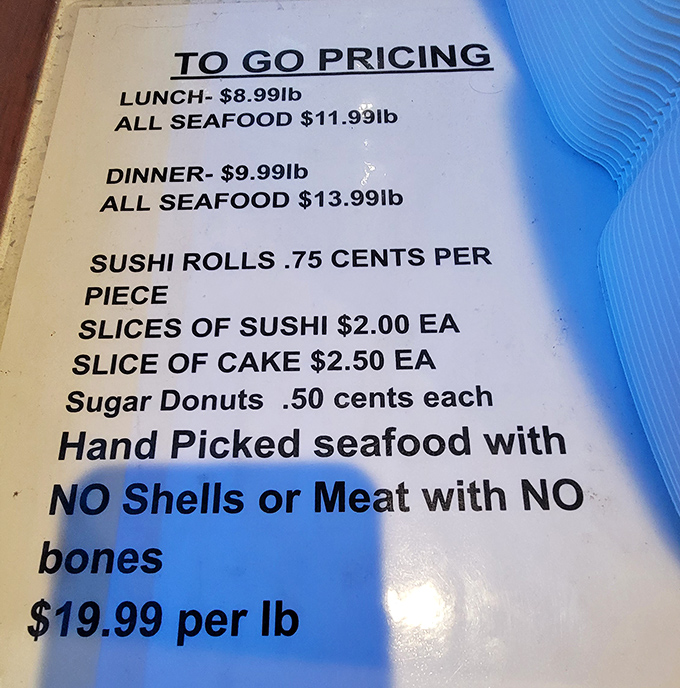 The menu board that launched a thousand appetites. At these prices, your wallet stays happy while your stomach enters a state of blissful rebellion.