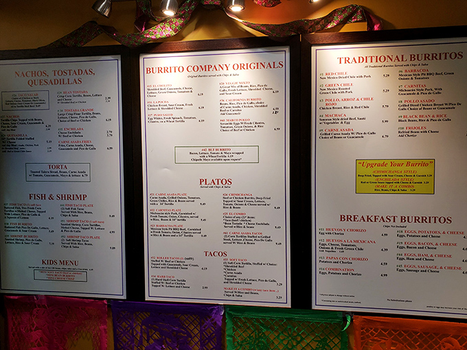 When a menu this extensive greets you, prepare for some delicious decision-making paralysis ahead.