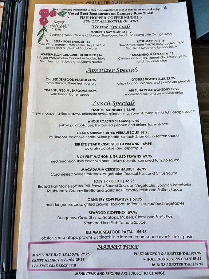 A menu that reads like a love letter to Sicily. Each dish promises a story, and trust me, they're all page-turners.