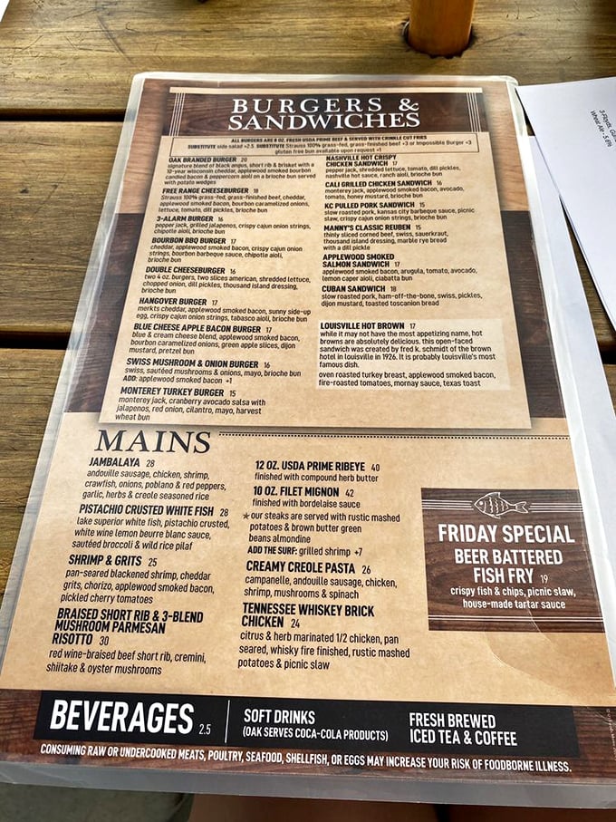 A menu that reads like a love letter to American comfort food&mdash;with enough creative twists to make you wonder if your grandmother secretly went to culinary school.