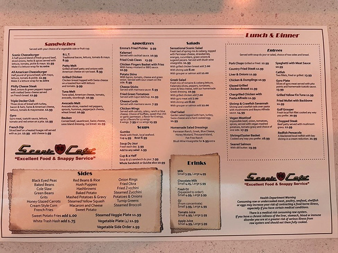 A menu that doesn't need fancy fonts or pretentious descriptions&mdash;just honest food that's kept locals coming back for generations.