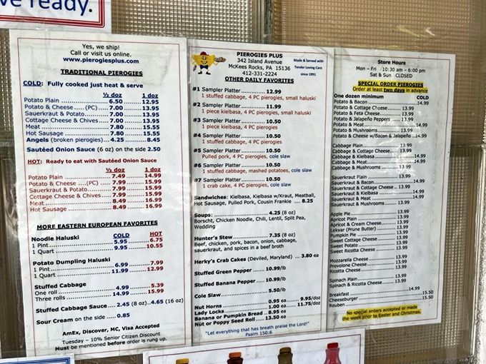 Decision paralysis has never been so delicious. The extensive menu offers everything from classic potato and cheese pierogies to Eastern European favorites that would make your babcia proud.