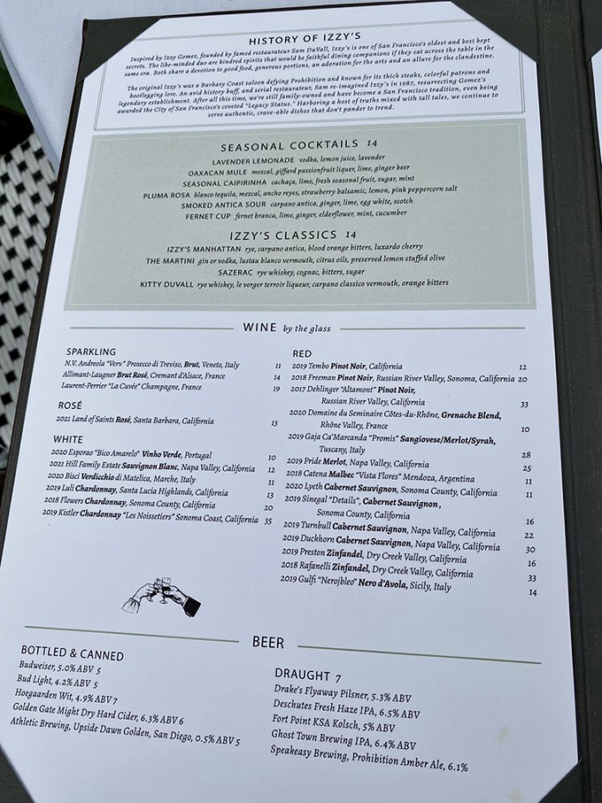 The cocktail menu reads like a love letter to classic libations, with seasonal twists that would make Don Draper order a second round.