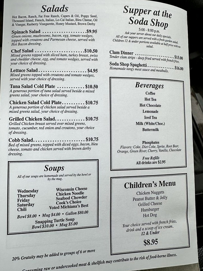 This menu isn't trying to reinvent the wheel&mdash;it's perfecting it. From Wisconsin Cheese soup to legendary Snapping Turtle soup, comfort classics reign supreme.