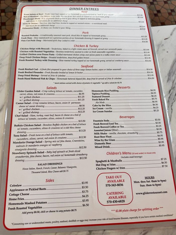 Sometimes the best treasures hide in plain sight, like this menu packed with homestyle favorites and unbeatable prices.