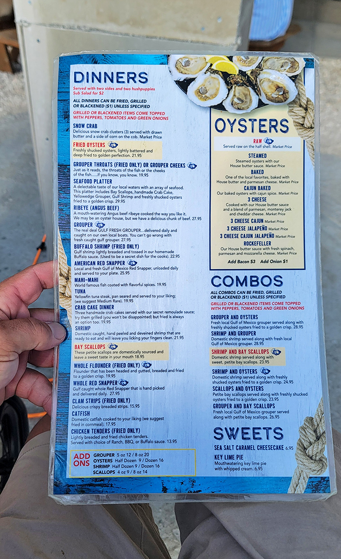 When a menu promises this much variety, you know you're in for some delicious decision-making paralysis.