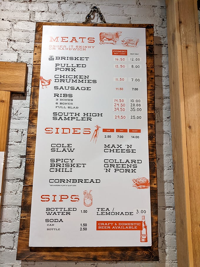 This menu board isn't just a list&mdash;it's a roadmap to happiness. The hardest part isn't choosing what to order, but figuring out how to try everything.