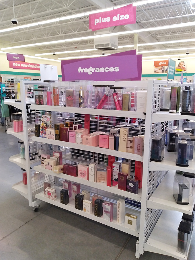 The fragrance section offers designer scents at prices that won't leave your wallet needing therapy.