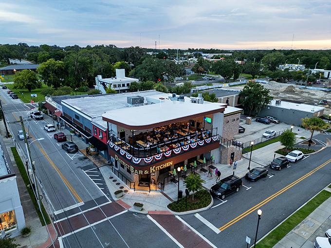 This corner restaurant's rooftop dining scene brings a touch of metropolitan flair to Ocala without the big-city price tag or attitude.