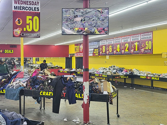 Wednesday's magical 50-cent day transforms ordinary shoppers into strategic bargain commandos with laser-focused determination.