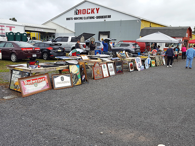 One person's basement cleanout becomes your weekend adventure &ndash; vintage signs tell countless stories.