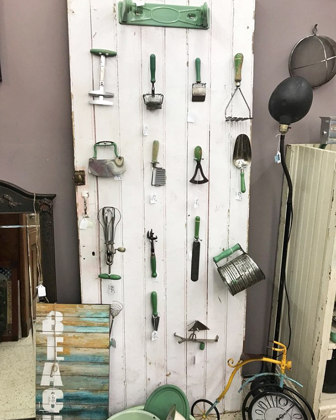 These jade-green kitchen tools aren't just vintage items&mdash;they're conversation pieces that tell stories of grandma's Sunday dinners and simpler times.