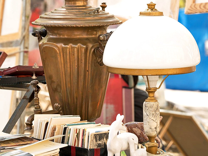 That vintage lamp might've witnessed Nixon's resignation – now it's ready for your living room's comeback story.