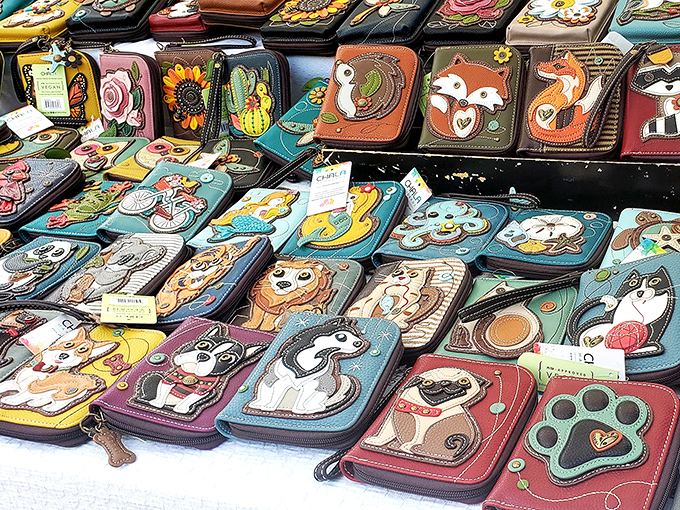 Whimsical wallets that make your credit card feel special. Each animal design seems to say, "Pick me, and smile every time you pay for coffee!"