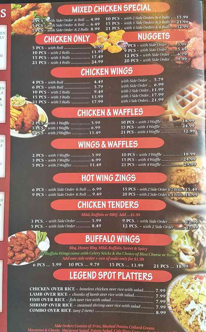 The menu reads like a love letter to Southern cooking with Maryland attitude.