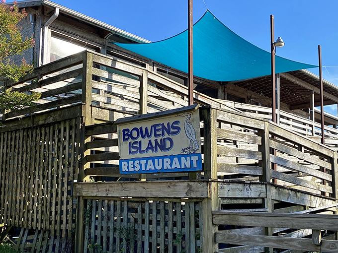 Bowens Island Restaurant proves the old adage: never judge a seafood joint by its weathered wooden exterior.