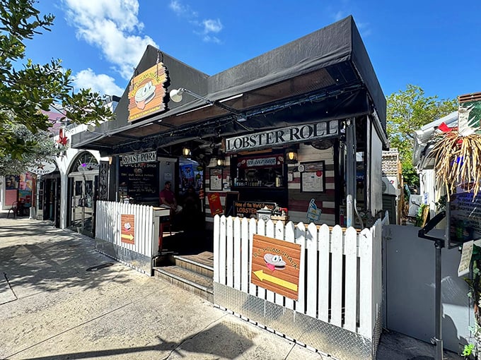 Tucked between the tourist traps on Duval, this little clam shack is where locals actually eat.