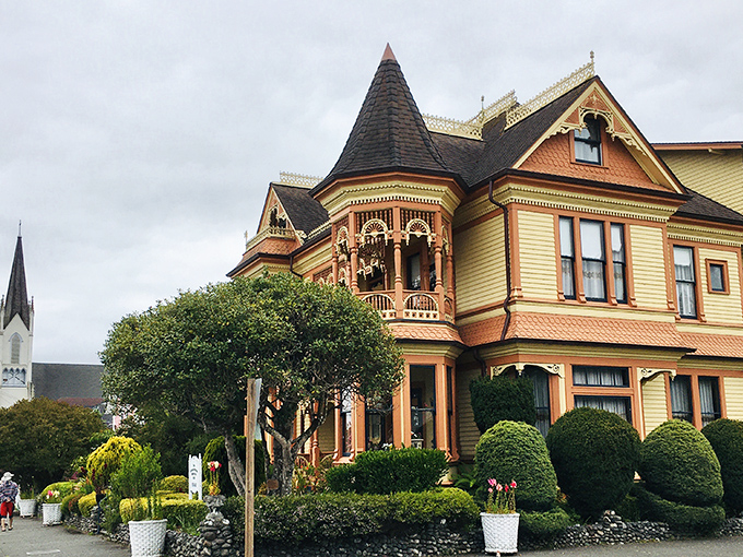 Ferndale's Victorian "Butterfat Palaces" showcase what dairy money could buy in the 1800s. That yellow beauty could be on a historic register!