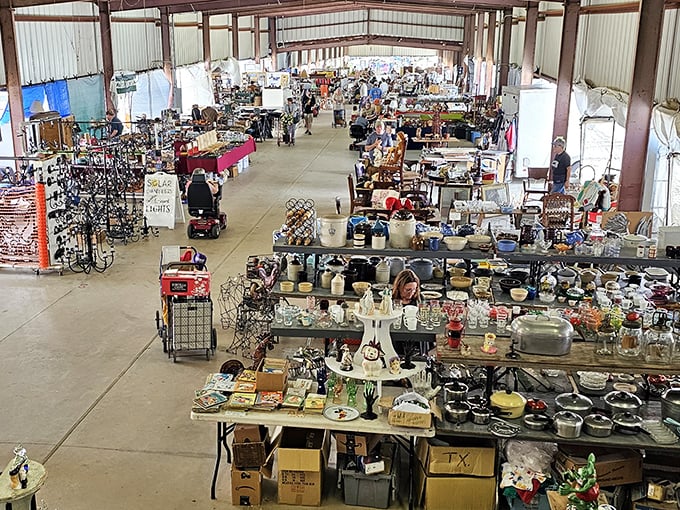 First Monday Trade Days in Canton—where the Texas flag waves over enough merchandise to fill a small country.