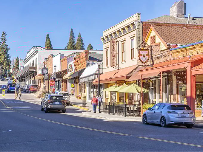 Grass Valley's historic downtown showcases perfectly preserved Gold Rush architecture and Western charm.
