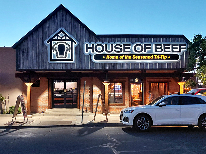 "Home of the Seasoned Tri-Tip" isn't just marketing - it's a delicious declaration of war.