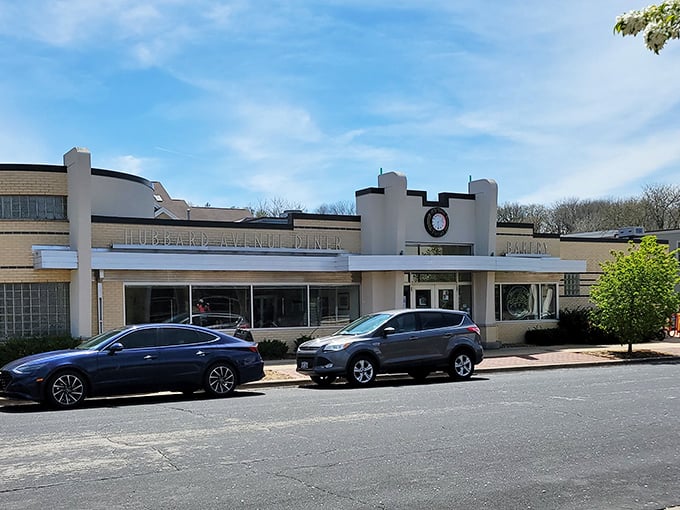 Hubbard Avenue Diner: Middleton's crown jewel of diners, where the Art Deco clock tower tells you it's always time for pie.