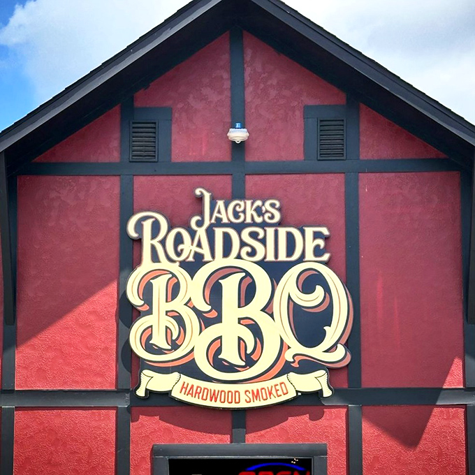 "That sign isn't just pointing to barbecue &ndash; it's directing you to your next food obsession. Follow the flames!"