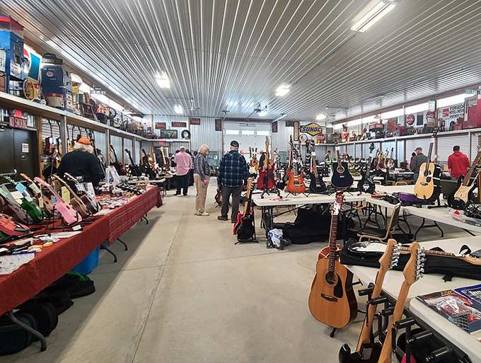 Jake's Flea Market: where outdoor shopping meets treasure hunting, and every table might hold the vintage lamp your living room never knew it needed.