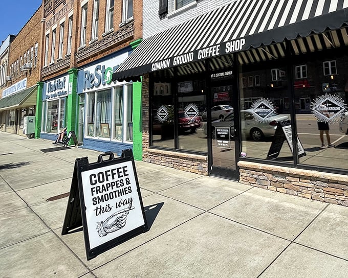 The Common Ground Coffee Shop in LaFollette promises more than just great coffee &ndash; it's where locals gather for that perfect morning ritual.