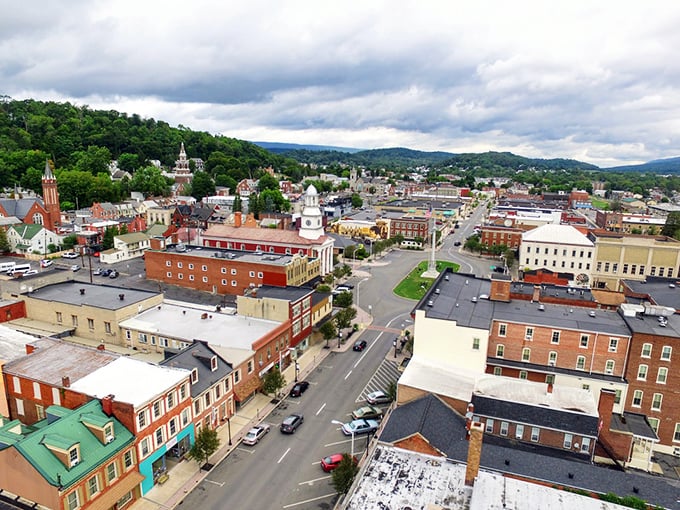 Lewistown's historic architecture tells stories of yesteryear while housing today's local businesses at prices grandma would approve. 