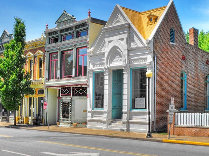 New Harmony lives up to its name with buildings that seem to have grown organically from the landscape. Utopia might be closer than we think!